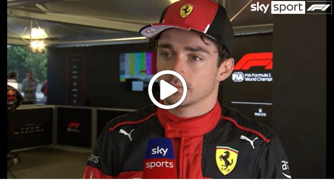 Gp Azerbaijan F1, Leclerc: Gp Azerbaijan F1, Leclerc:
