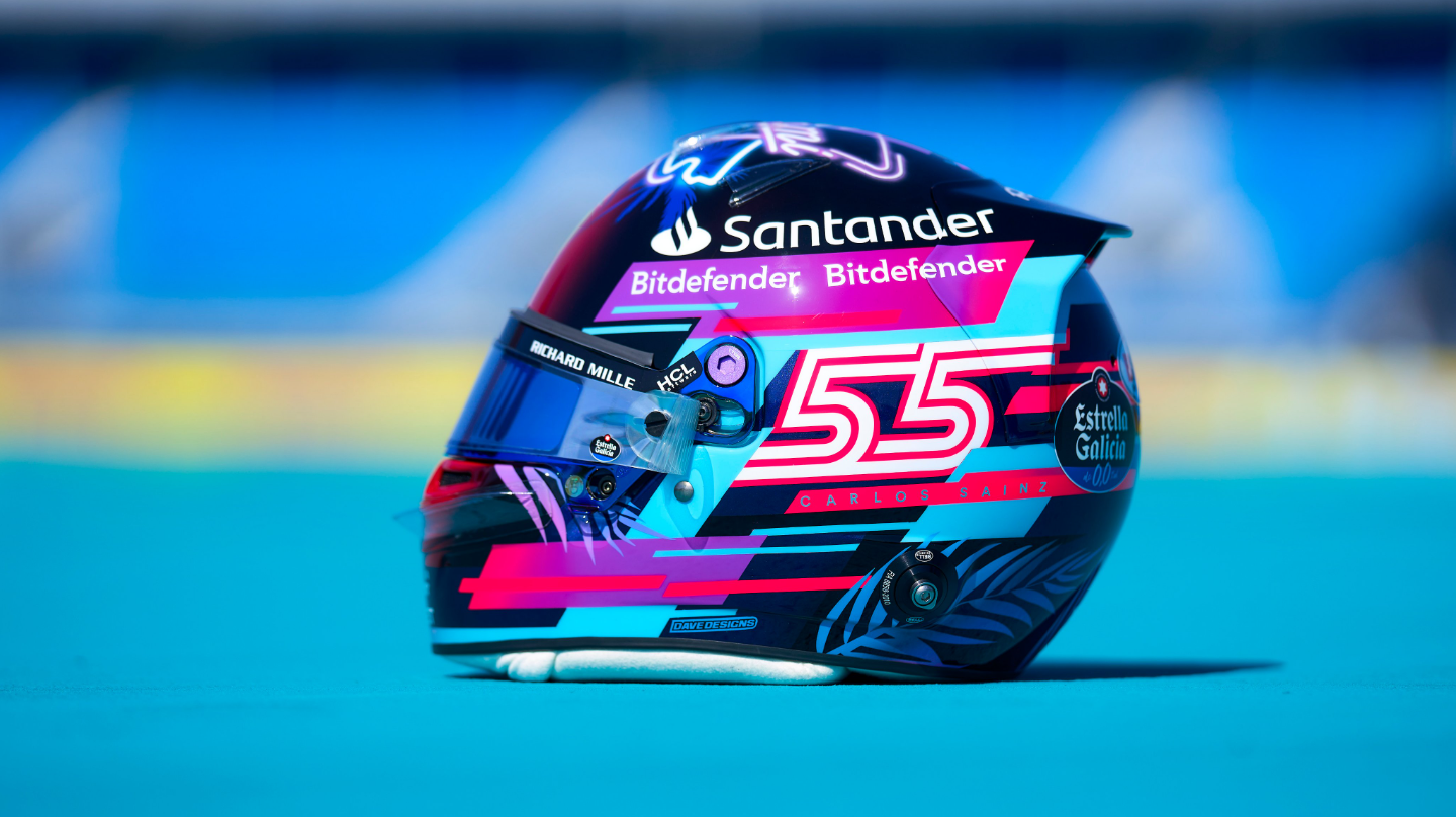 Charles Leclerc Helmet Replica LookSmart Spark Model 1:5 Scale Charles ...