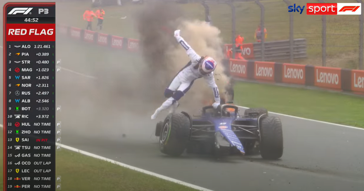 F1 2024, Gp Olanda (FP3): risultati e tempi delle prove libere 3. Brutto botto per Sargeant